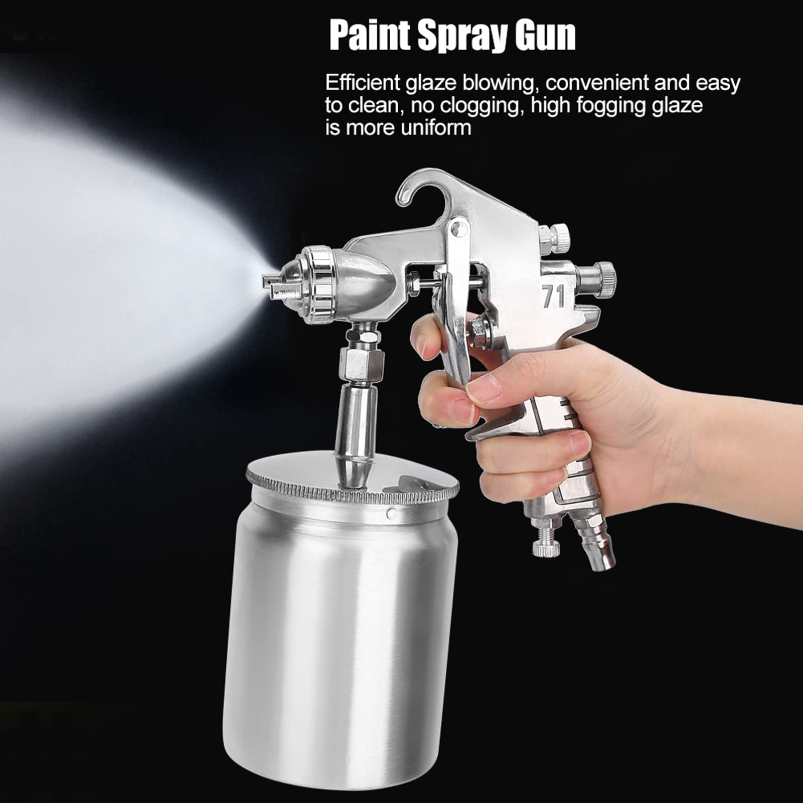 Snapklik.com : Paint Sprayer, Spray Paint Art Tools Stainless Steel ...