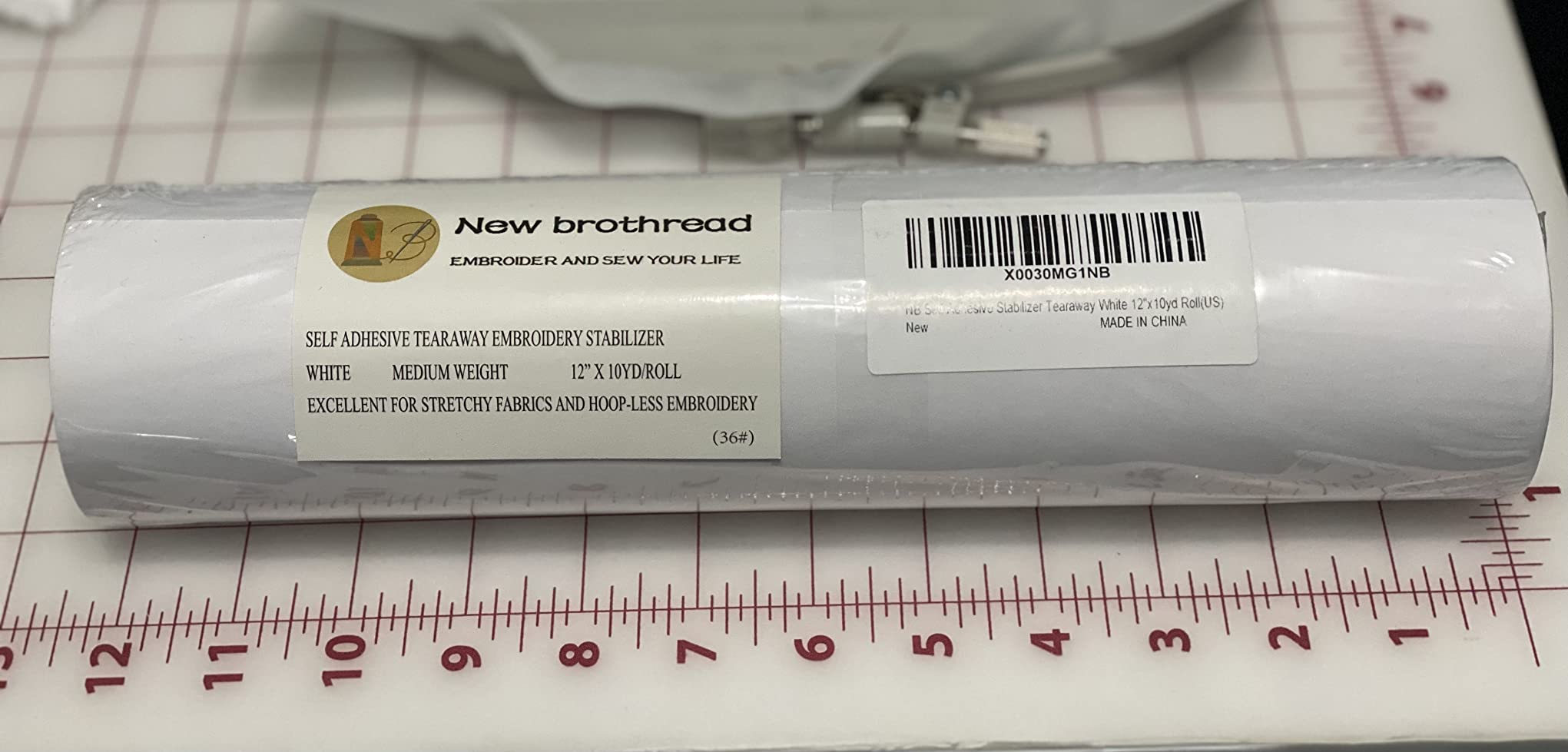 $5/mo - Finance New brothread Sticky Self-Adhesive Tear Away Embroidery ...