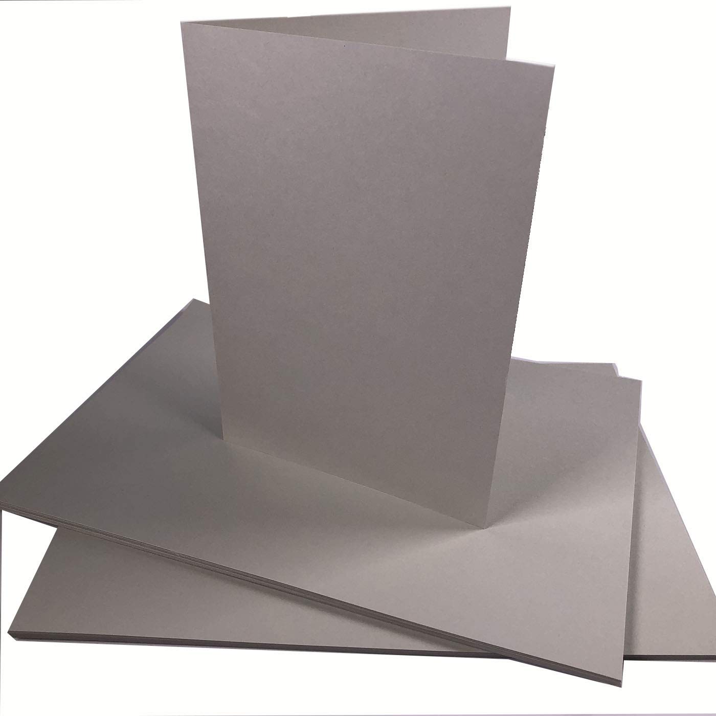 Light Grey Card A4 Size 50 Sheets Steel Grey Thin Card 160gsm Coloured ...