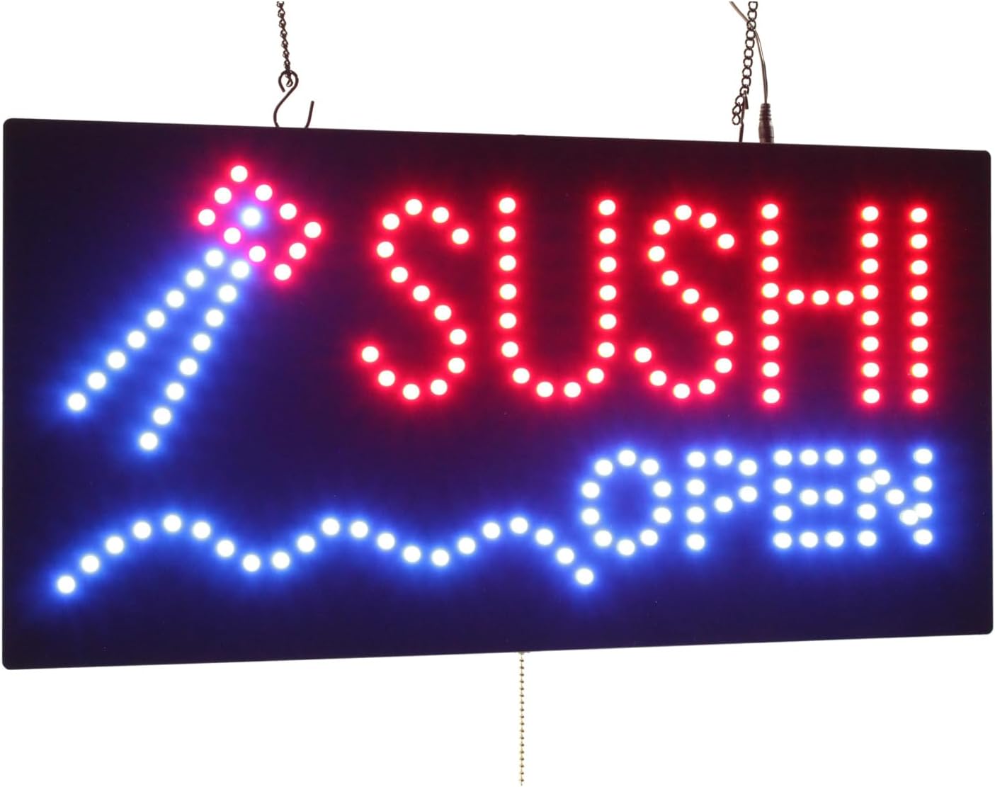 Sushi Open Sign, 24x12, 60x30cm, TOPKING, LED, Neon, Nepal | Ubuy