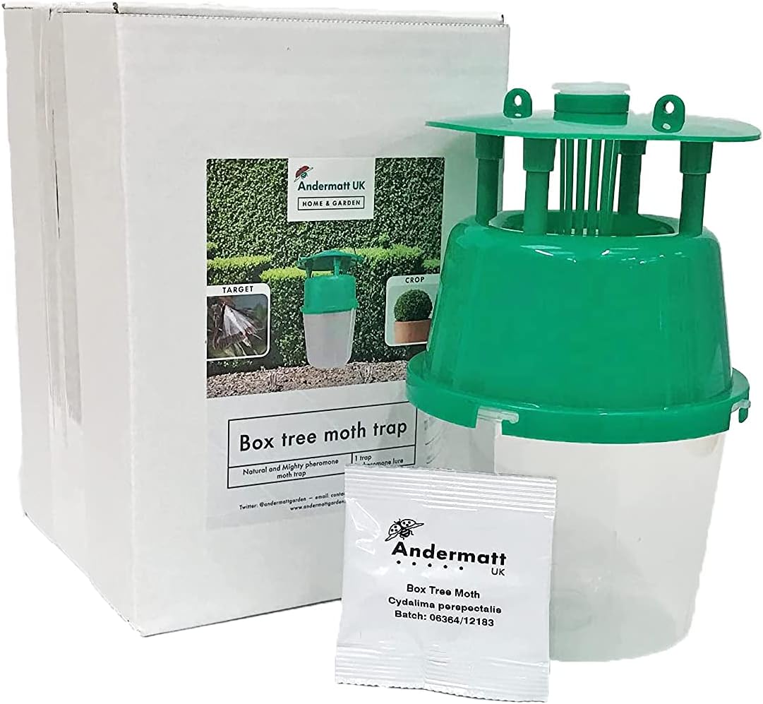 IPM Direct Moth Bucket Trap & Pheromone Lures (Box Tree Moth) : Amazon ...