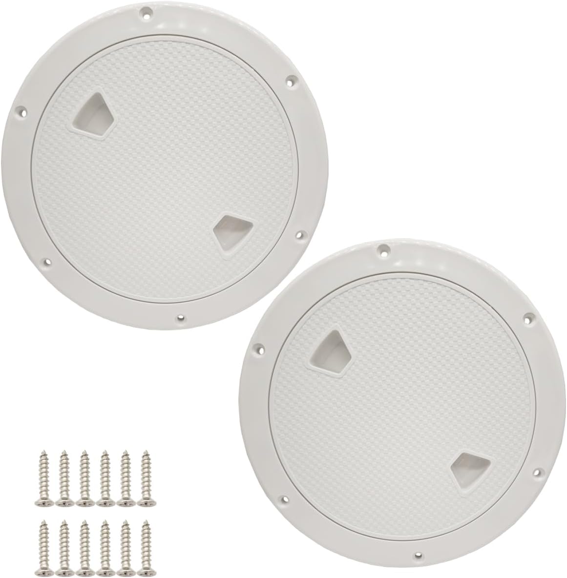 Amazon.com : Douzime 2 Pcs 8” Boat Hatch, Deck Plates for Boats Access ...