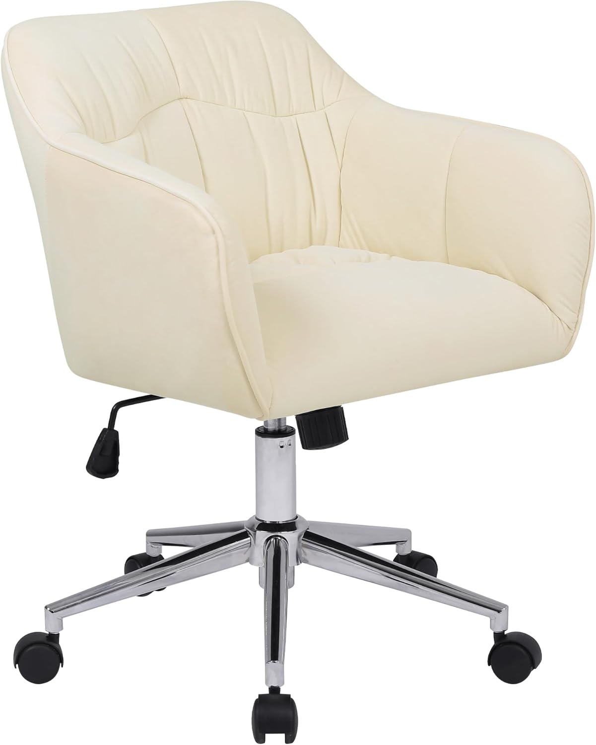 Amazon.co.jp: OSJ デスクチェア オフィスチェア おしゃれ 肘付 在宅ワーク 学習 かわいい シンプル 疲れにくい 北欧 回転 肘あり 静音キャスター グレー (ベージュ ...