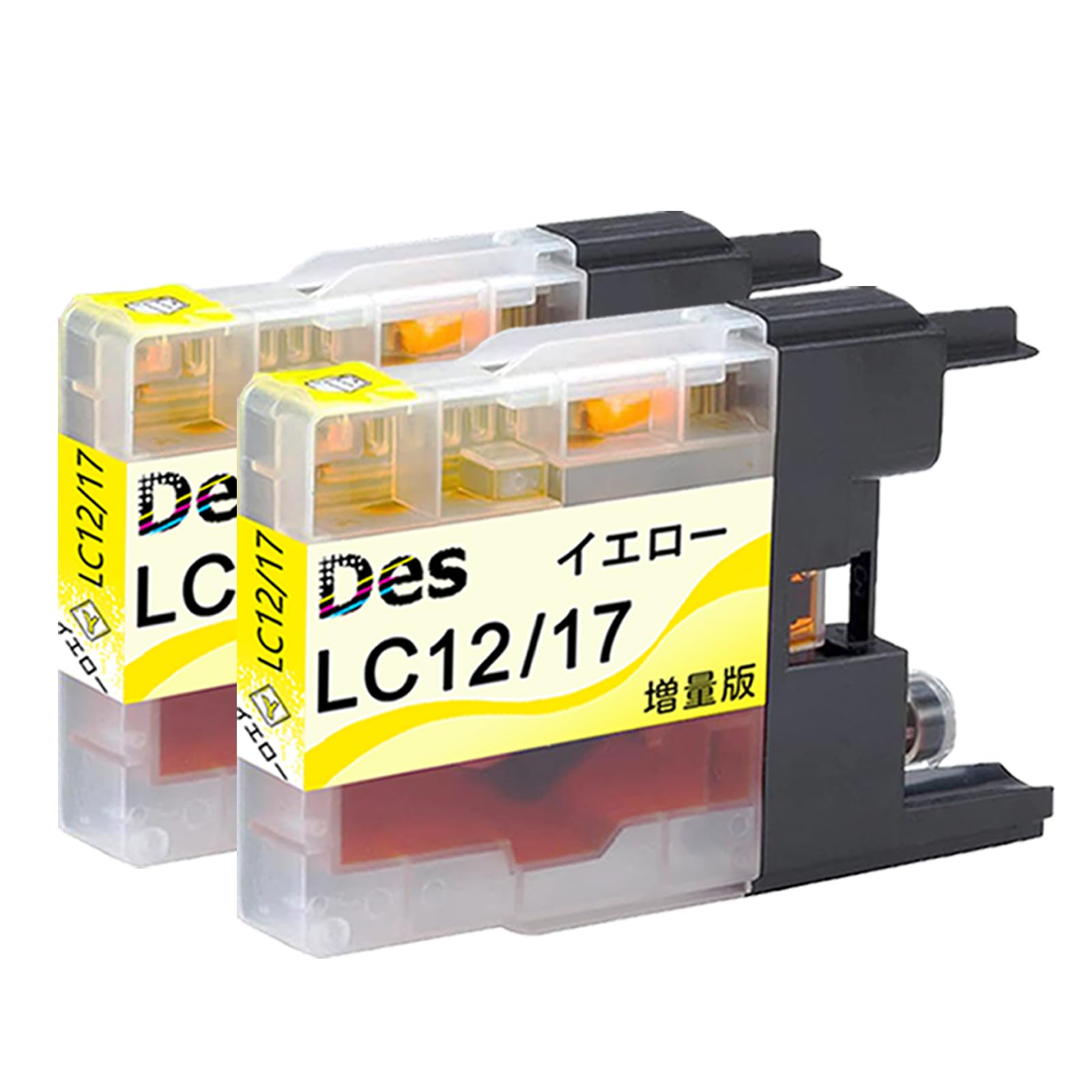 Amazon.co.jp: ブラザー(Brother)用 LC12 LC17 互換インクカートリッジ LC12-Y インク LC17-Y ...