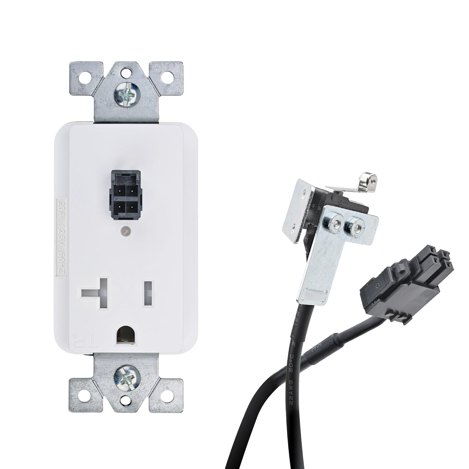 20amp Safety Interlock Outlet with Blade Limit Switch, Cuts Power to ...