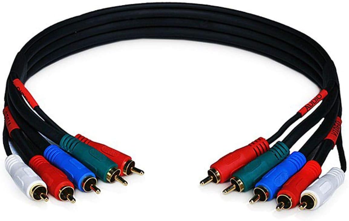 Amazon.com: Monster THXV100-CV8NF THX Certified Component Video Cables ...