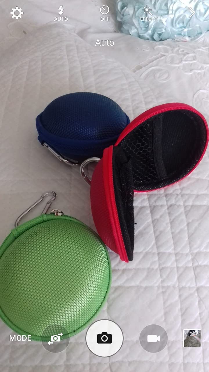 Aussel 3 Pack Tiny Portable MultiColor Earphone Headset Handsfree Hard ...