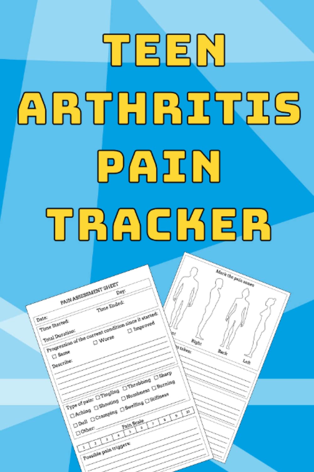 Buy Teen Pain Tracker: Record types of pain | Mark off pain zones on a ...