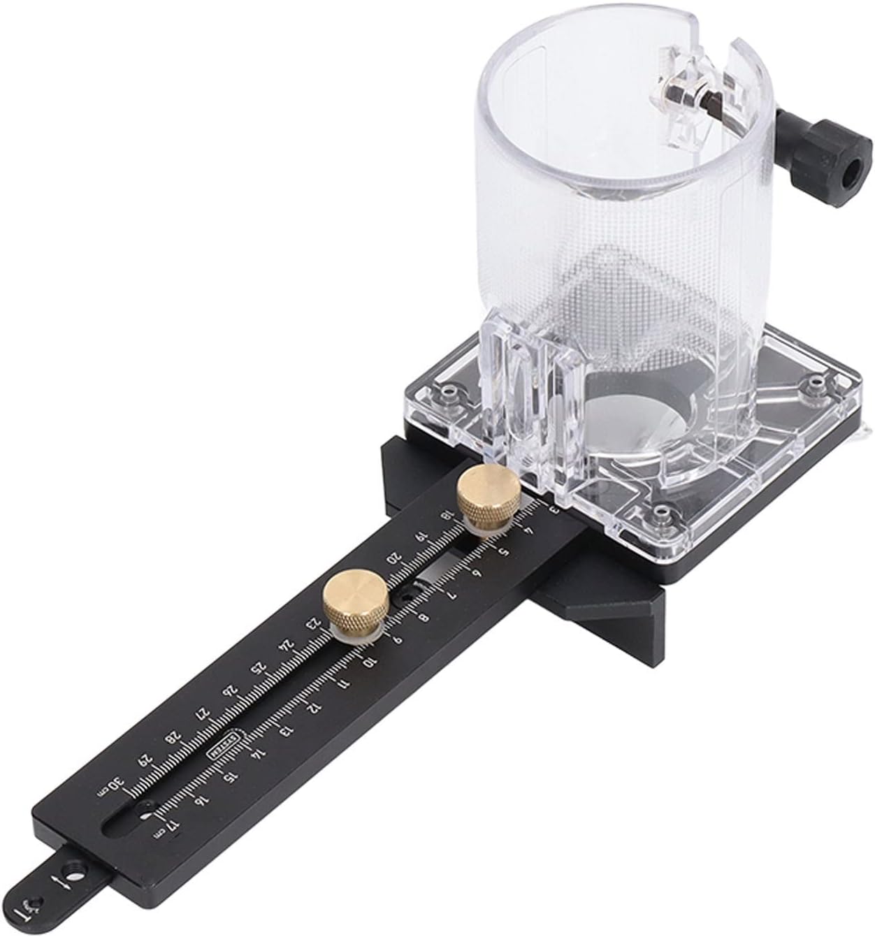 Uadme Fräsmodul Transparent, Oberfräse Zubehör Trimmer Fräsmodul Offset ...