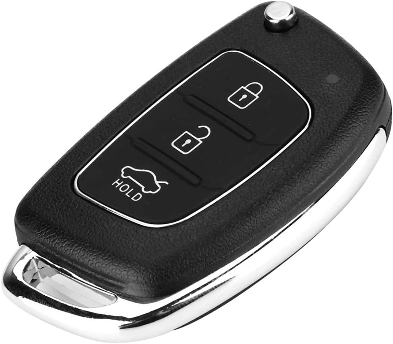 VELEGO Car Remote Key 3 Buttons Flip Folding Uncut Key Shell for Car ...