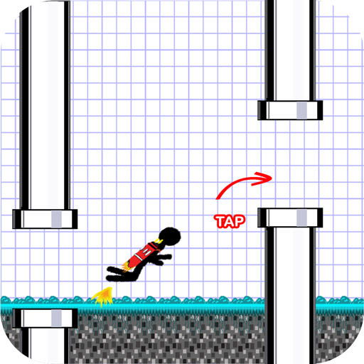 Doodle Flappy Master Fly Mini Hero Stickman Control - App on Amazon ...