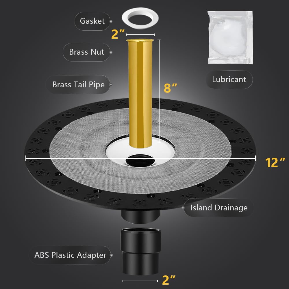 Snapklik.com : Freestanding Tub Drain Rough-in Kit For Free Standing ...