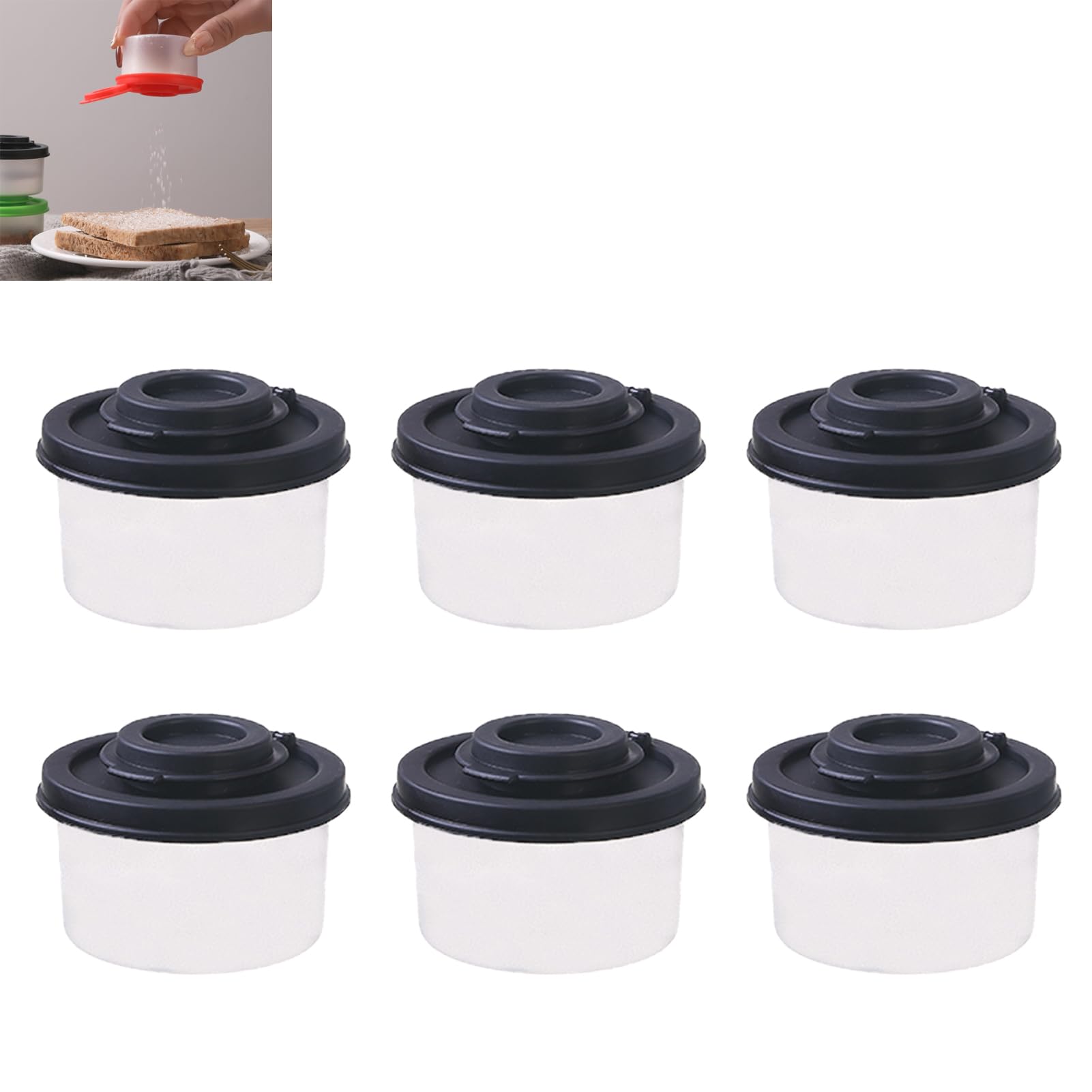 Mini Plastic Spice Containers Camping Travel Taicols Mini Salt And ...