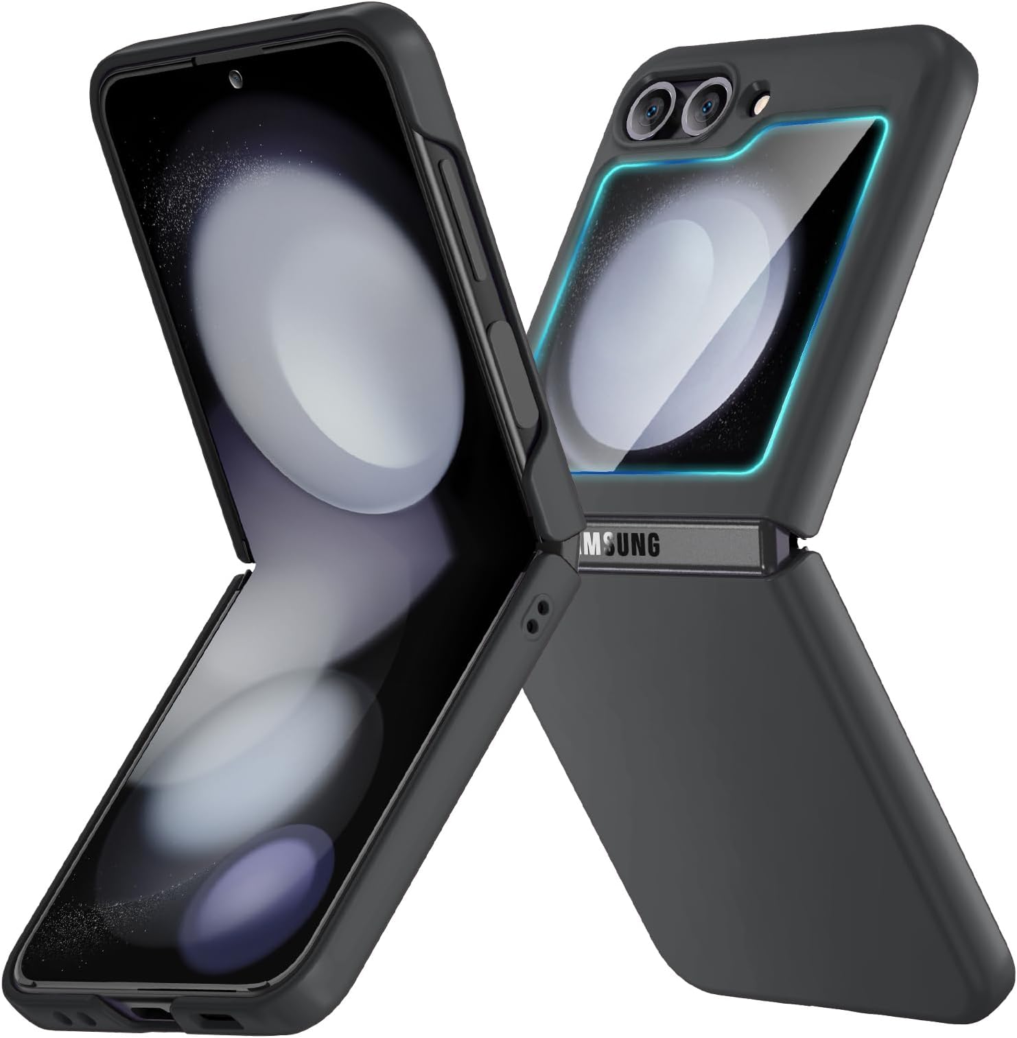 Amazon.com: OtterBox Galaxy Z Flip5 Thin Flex Series Case - Black ...