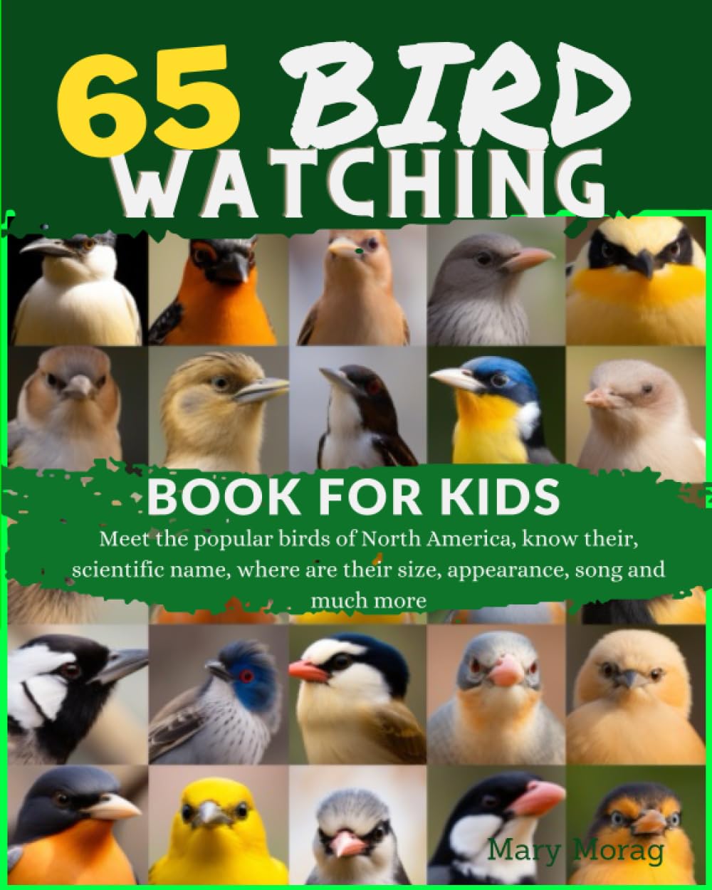 65 BIRD WATCHING BOOK FOR KIDS: Meet the popular birds of North America: Morag, Mary ...
