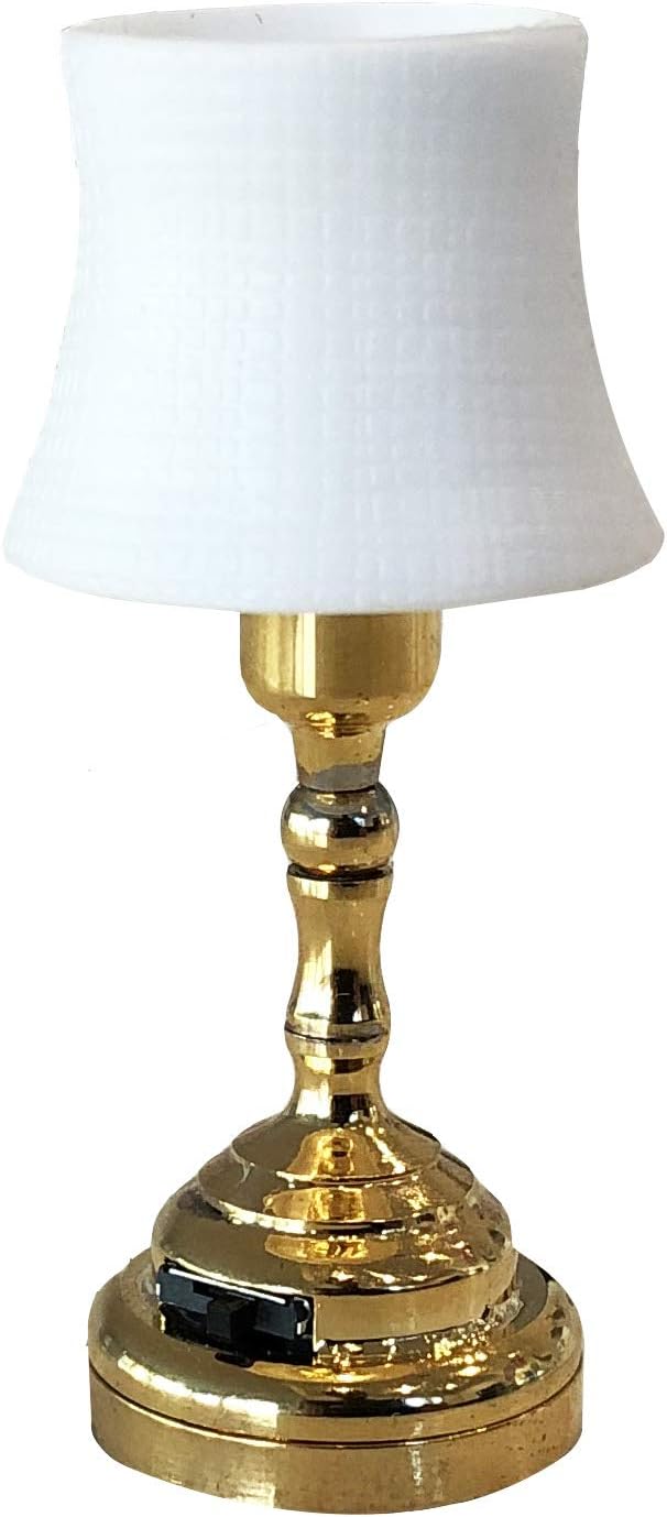 Amazon.com: Simulation Desk Lamp Dollhouse Furniture Creative Lighting ...