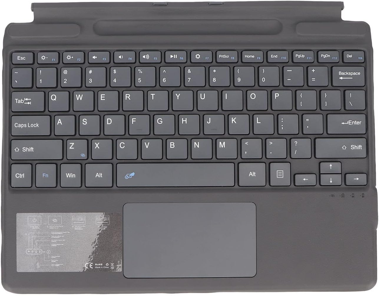 for Surface Pro 8 Pro X Type Cover, Ultra Slim Portable Bluetooth ...