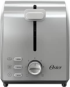 Amazon.com: Oster 2-Slice Toaster with Extra Wide Slots Stainless Steel ...