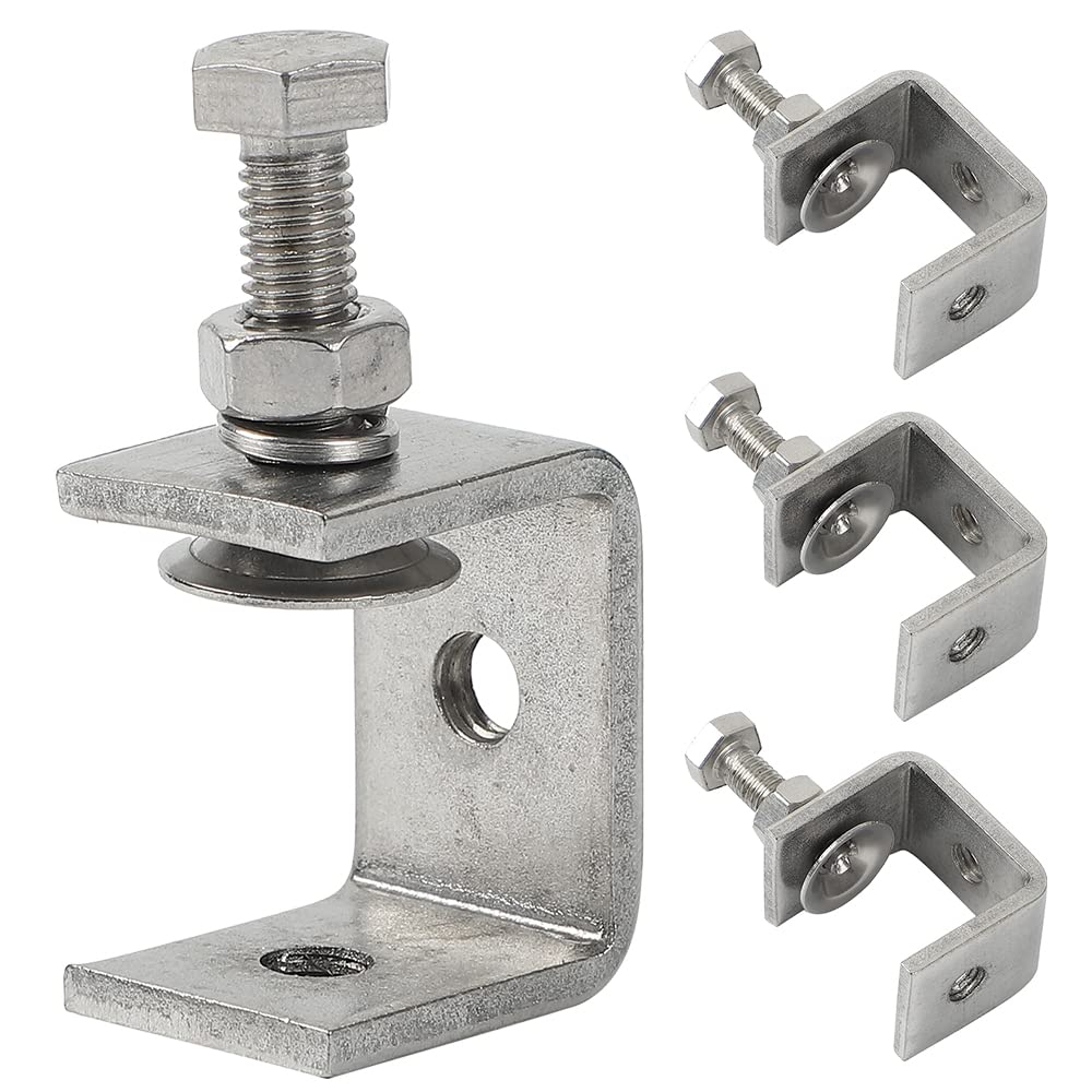 Amazon | TKY C型クランプ クランプ 4個入 木工 接着 固定 溶接 締付 ズレ防止 小型 締め具 DIY | Cクランプ