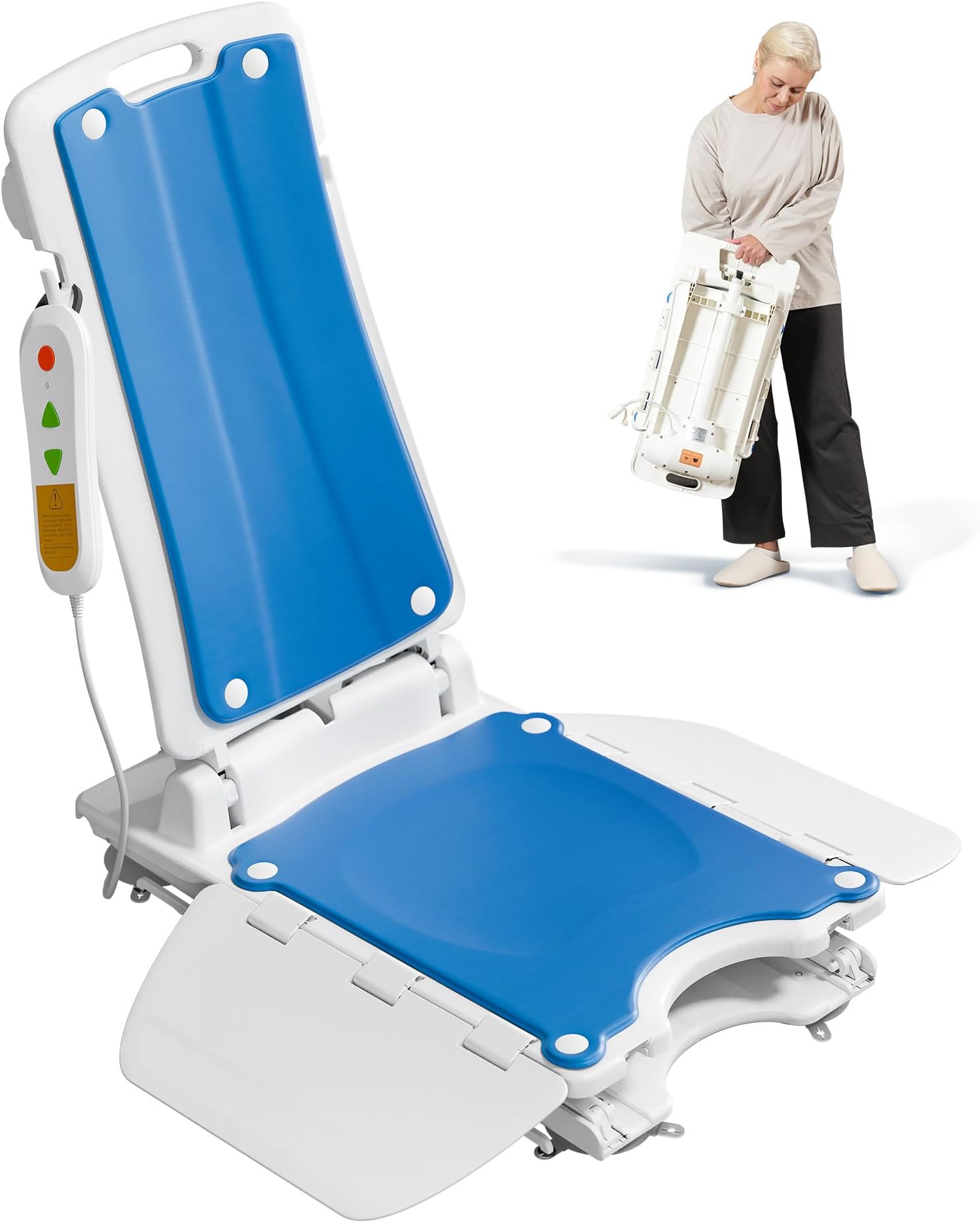 VOCIC AX07 Badewannenlift, Badewannenlifter für Senioren elektrisch ...