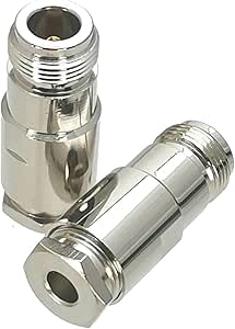 Amazon.com: QLWAHK Connector N Female Jack Clamp RG58 RG142 / RG8X /RG5 ...