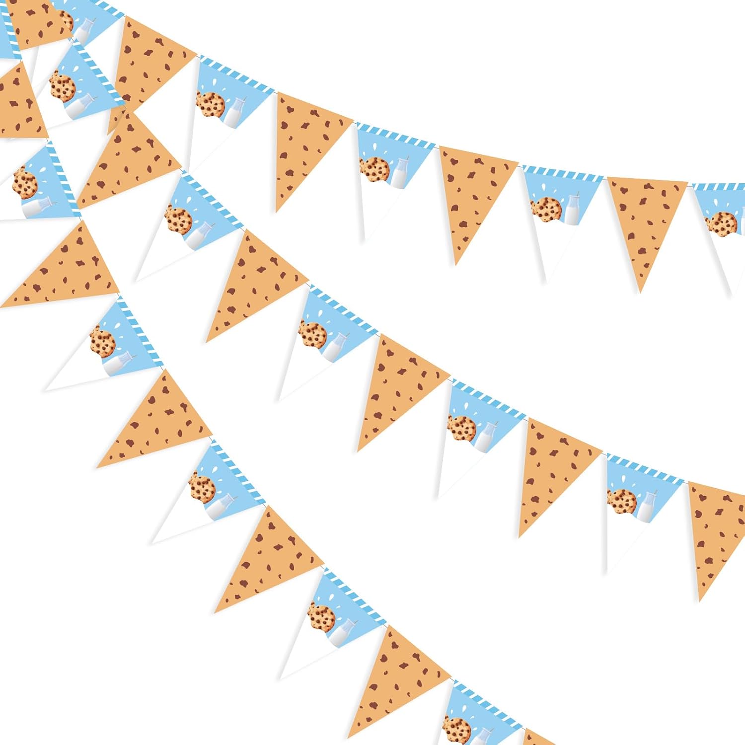 Amazon.com: Jollyboom Milk and Cookies 1st Birthday Decorations, Milk ...