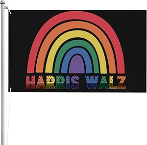 Amazon.com : Harris Waltz 2024 Lgbt Flag 2x3 Kamala Harris Walz 2024 ...