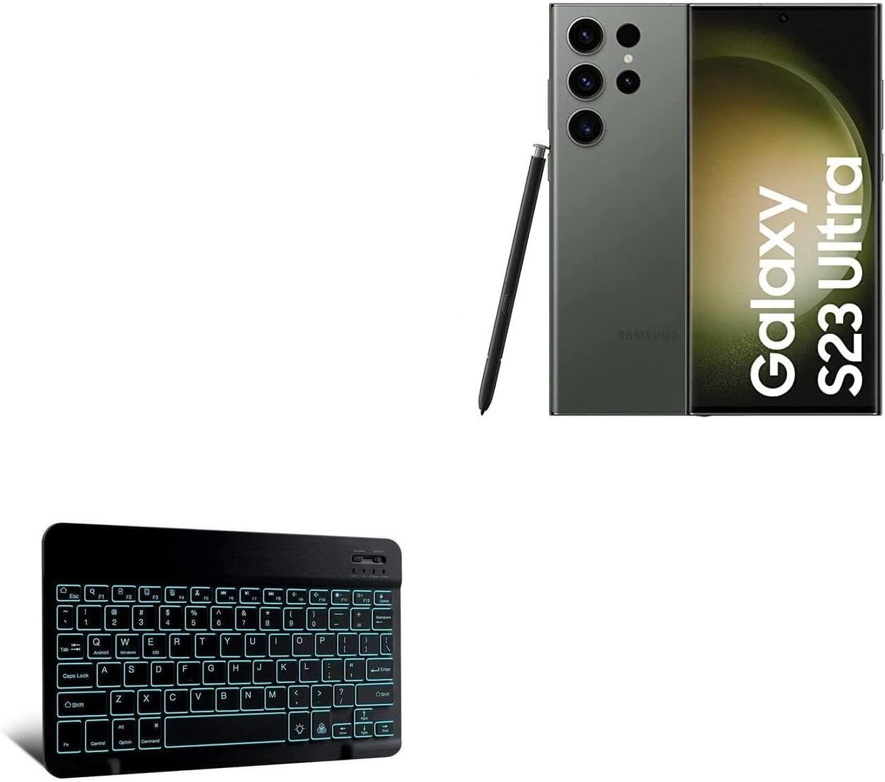 Amazon.com: BoxWave SlimKeys Bluetooth Keyboard with Backlight ...