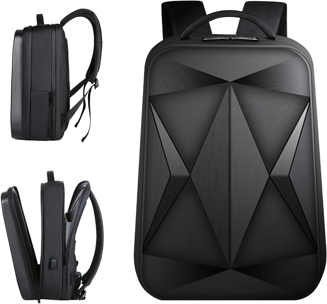 Amazon.com: FreeBiz Laptop Backpack 19 Inches computer Bag 50 L Large ...