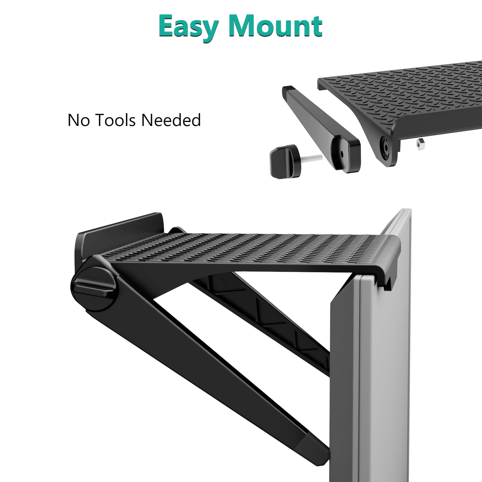 Snapklik.com : WALI TV Top Shelf 2 Pieces, 12 Inch Adjustable Monitor ...