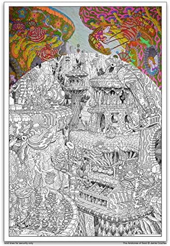 wildergorn Colour-in Posters by Jamie Courtier - Watergorn - GIANT ...