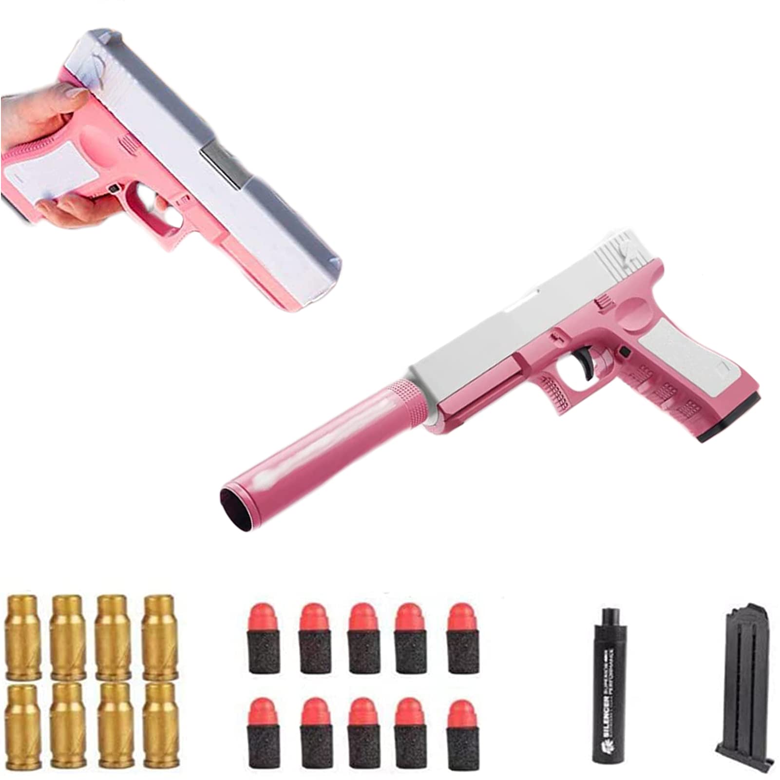 Juyuntong Classic Glock And M1911 Soft Bullet Toy Gun 1 | Desertcart KUWAIT