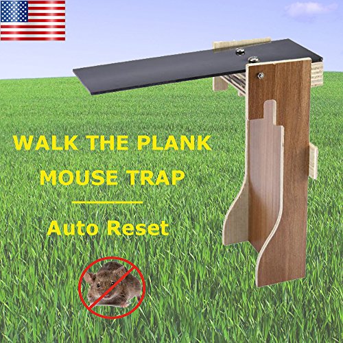 PLAN LIFE Plank Mouse Trap - Humane Bucket Rat Traps - Walk The Plank ...