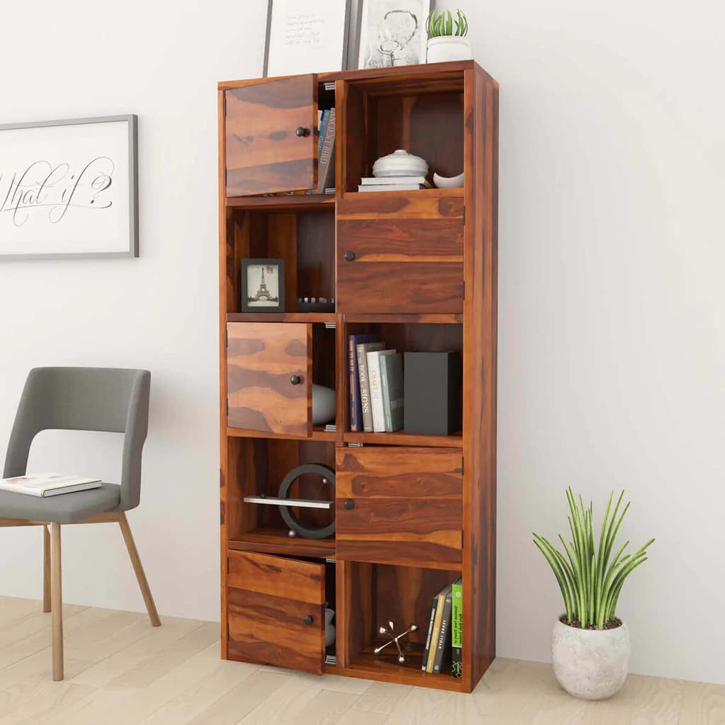 Reliable Furniture Bookshelf for Home Library | Book Shelf Wooden with ...