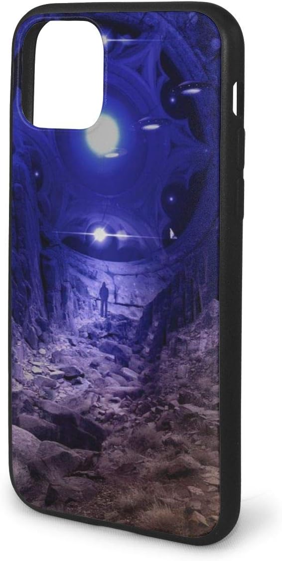 Amazon.com: KeaCoy Alien Spaceship Science iPhone Case Slim Fit Full ...