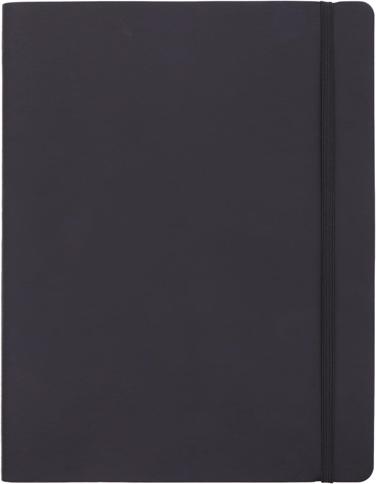 Amazon Basics Classic Notebook, Large, Ruled, Black : Amazon.co.uk ...