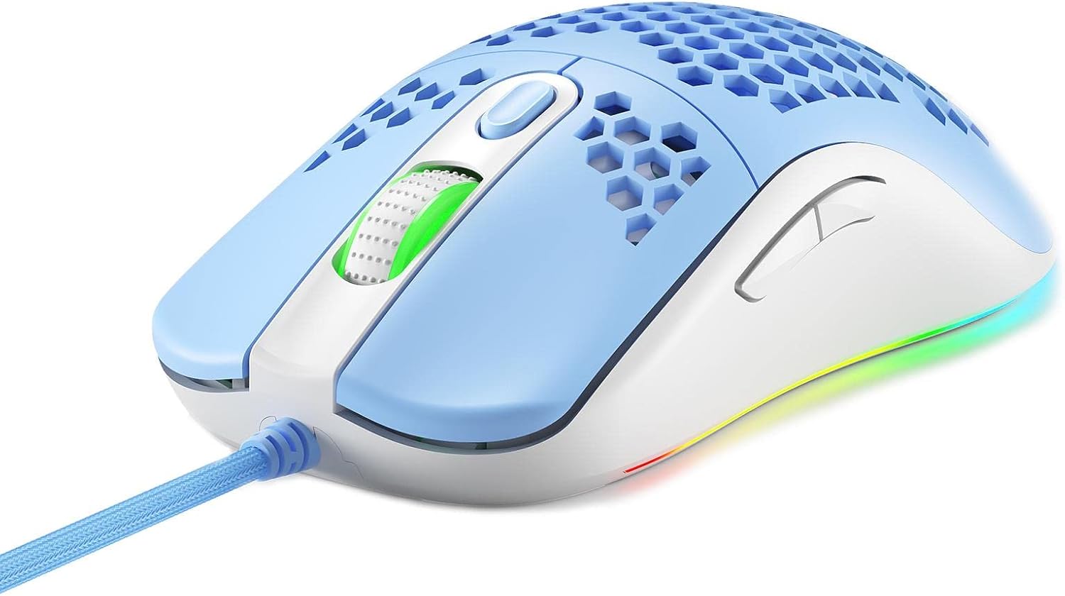 Amazon.com: 2Pcs 10 Color Mouse,Carven Wired Gaming Mouse | Optical ...