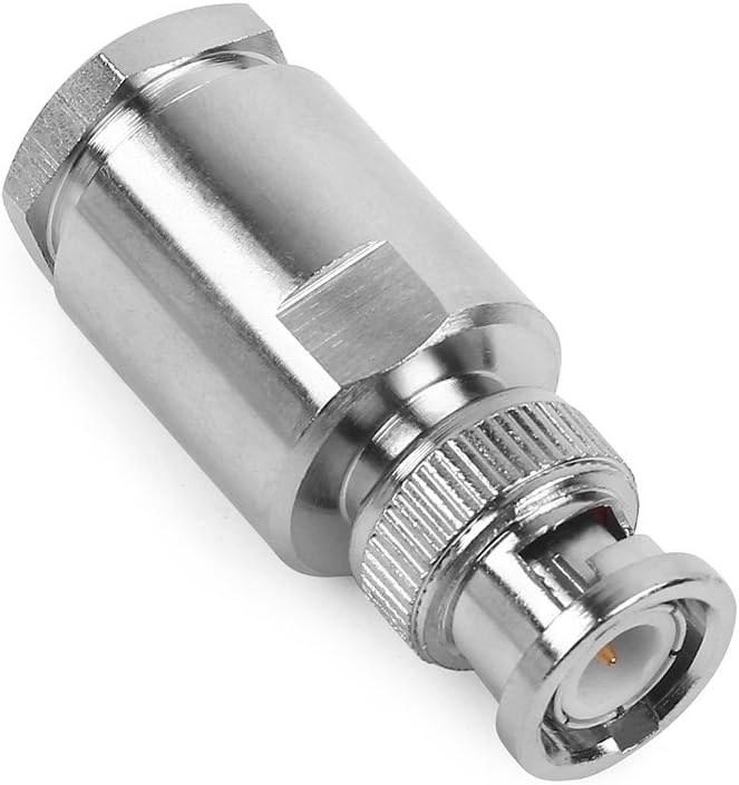 Amazon.com: Phonetone BNC Male Plug Crimp RG8 LMR400 RG213 RG165 RF Coxial Cable Connector ...