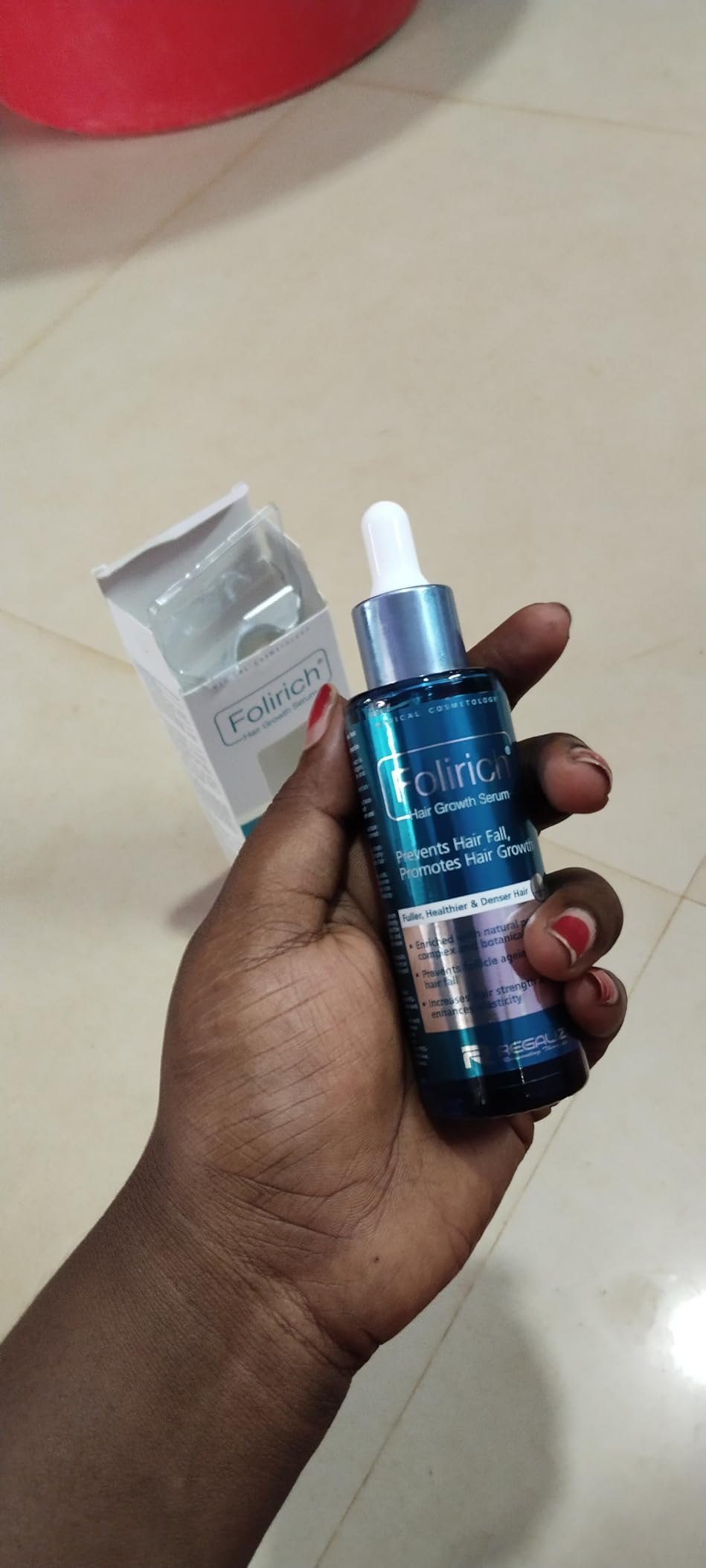 Buy Folirich Hair Growth Serum | Promotes Fuller, Thicker, and ...