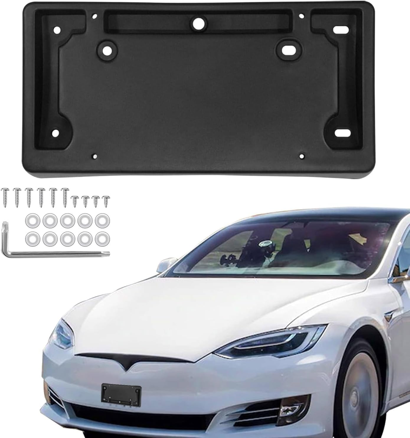 Amazon.com: 109682900G Front License Plate for Model 3, License Plate ...