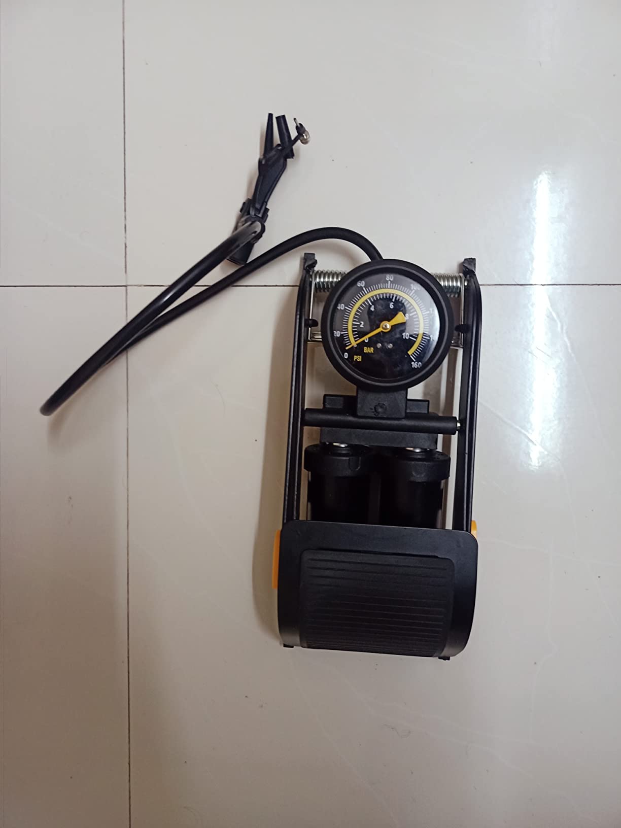 ZSIGNS Imported Portable High Pressure Foot Air Pump Compressor for Car ...