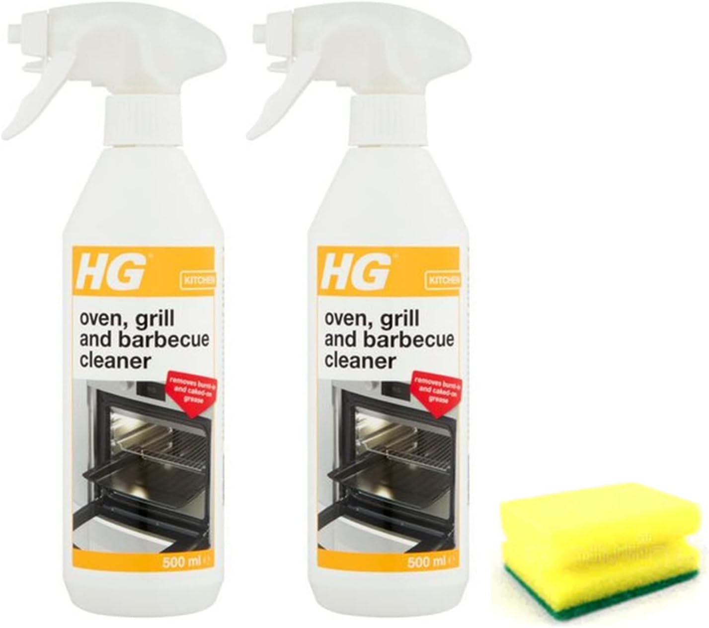 HG Hagesan Oven, Grill and Barbecue Cleaner 500ml : Amazon.co.uk: Garden