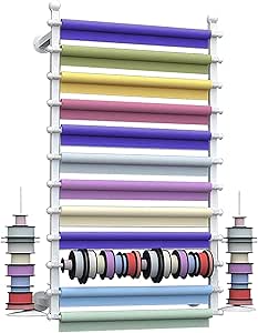 Amazon.com: Ribbon Holder Organizer Display Stand Heavy Duty Wallpaper ...