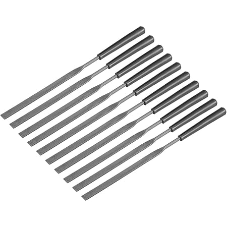 uxcell 10Pcs 2mm x 100mm Flat Diamond Needle File 150 Grit - - Amazon.com