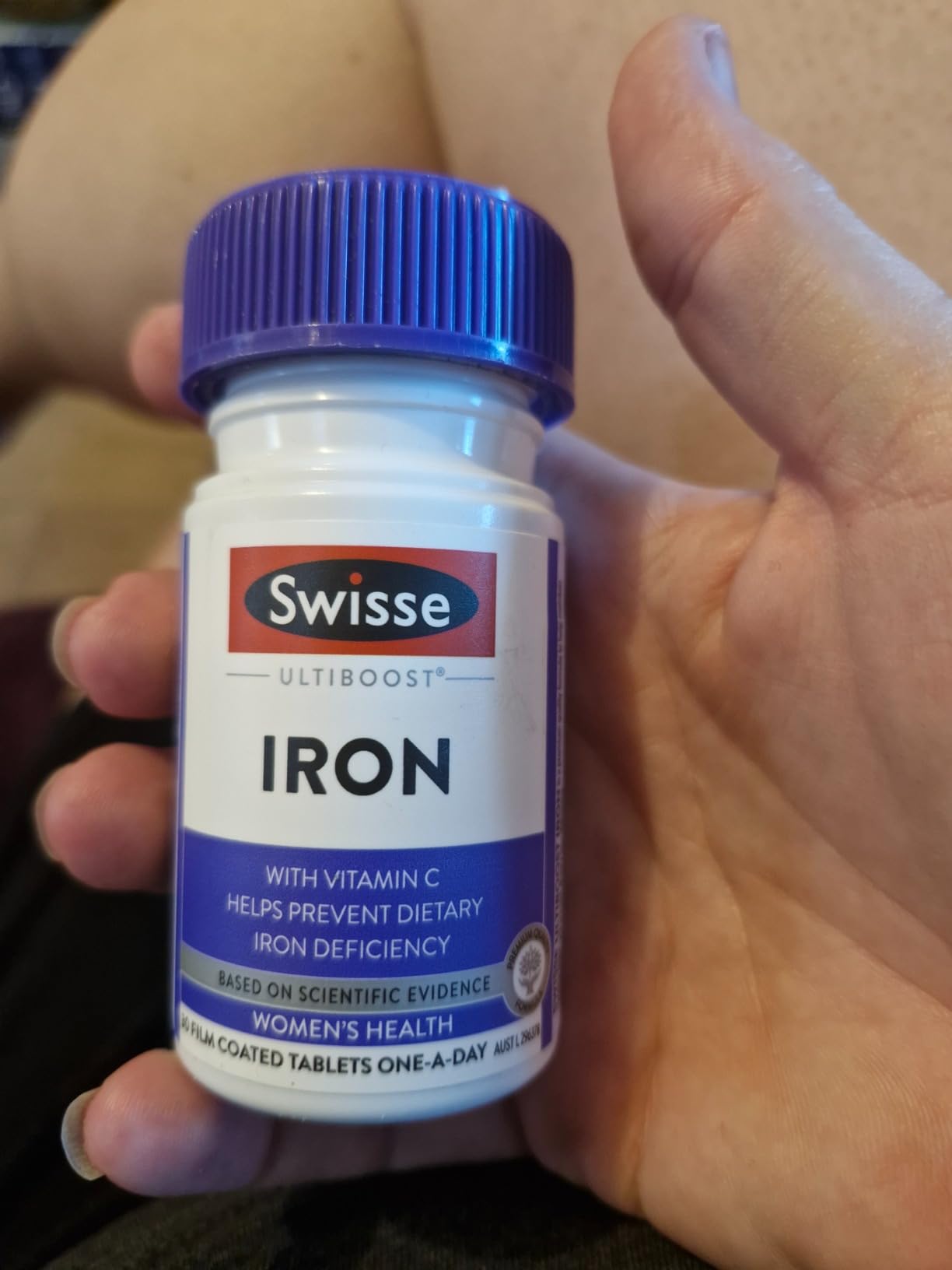 Swisse Ultiboost Iron - with Vitamin C to Support Dietary Iron ...