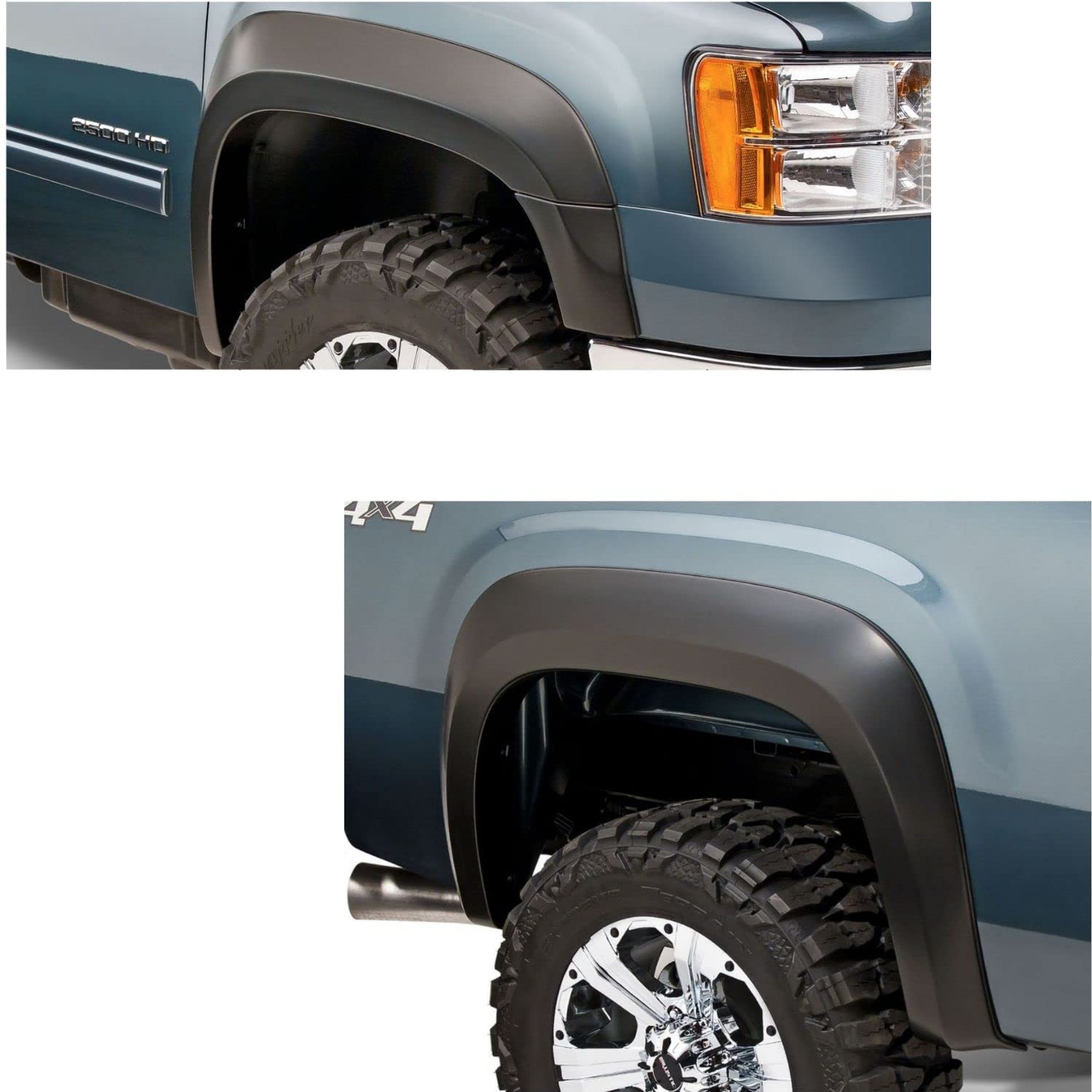 Bushwacker Fender Flares Bushwacker Extend-A-Fender Flares For 2021 ...