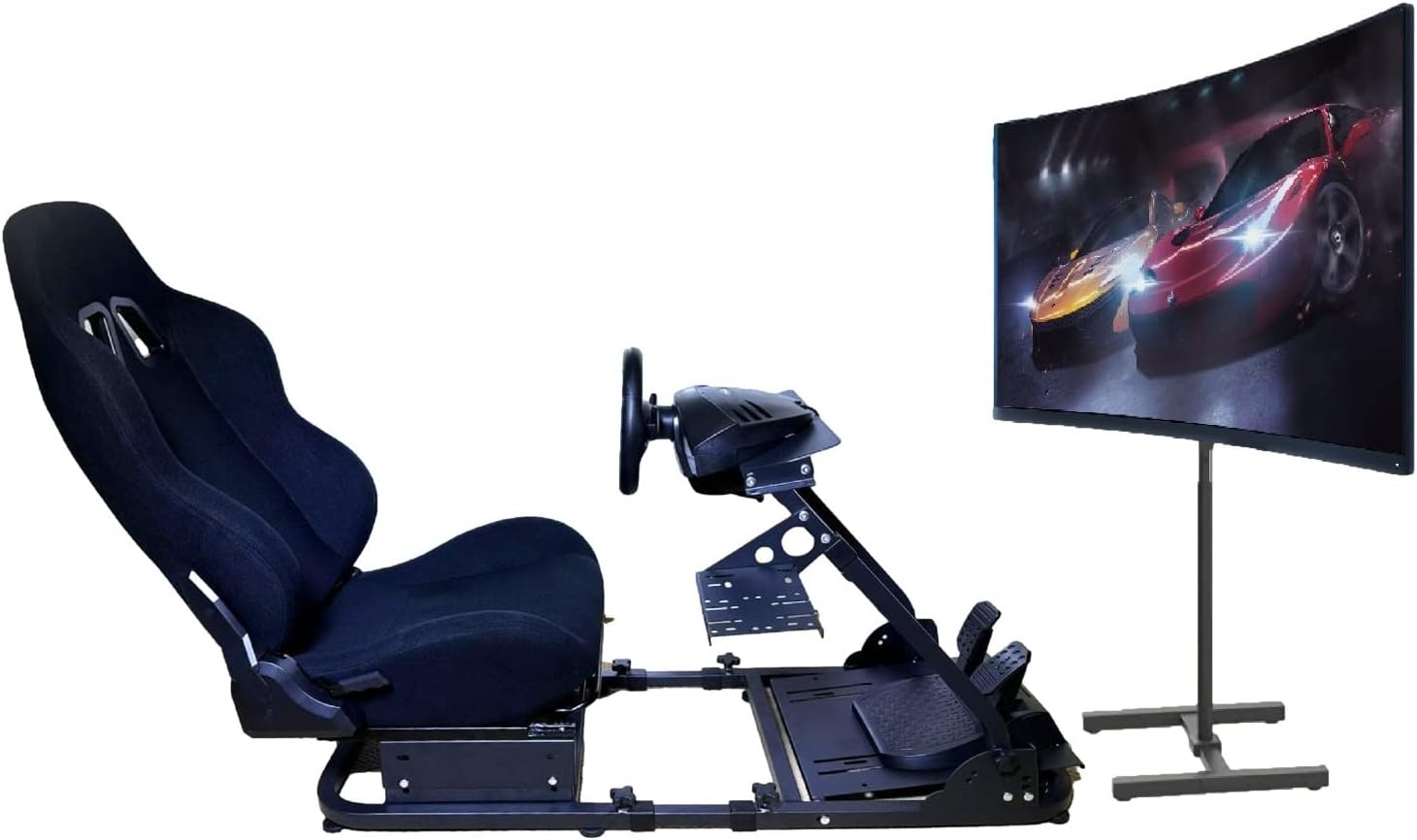 Amazon.com: X Factor Racing Seat Gaming Chair Driving Simulator Driving ...