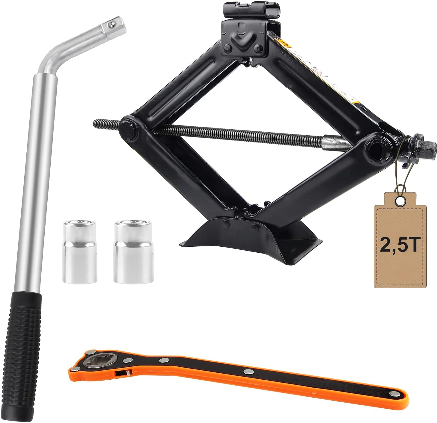 Amazon.com: CPROSP Car Jack/SUV/MPV (4400 lbs / 2T load), Scissor Jack ...