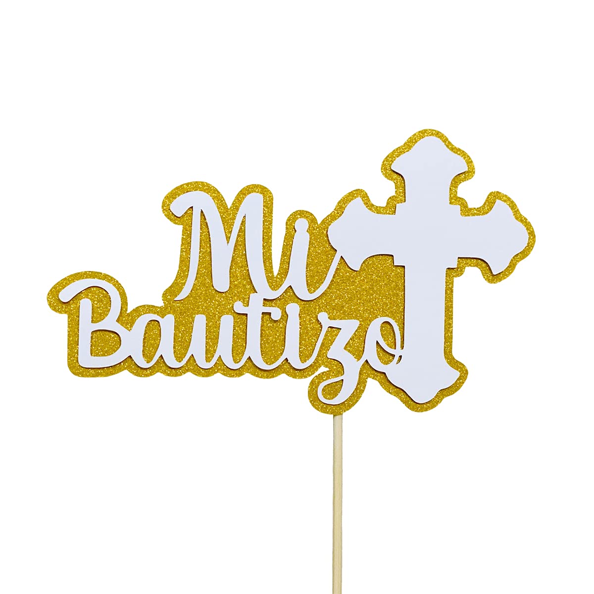 Buy Mi Bautizo Cake Topper, Baptism, God Bless, Christening, Baby ...