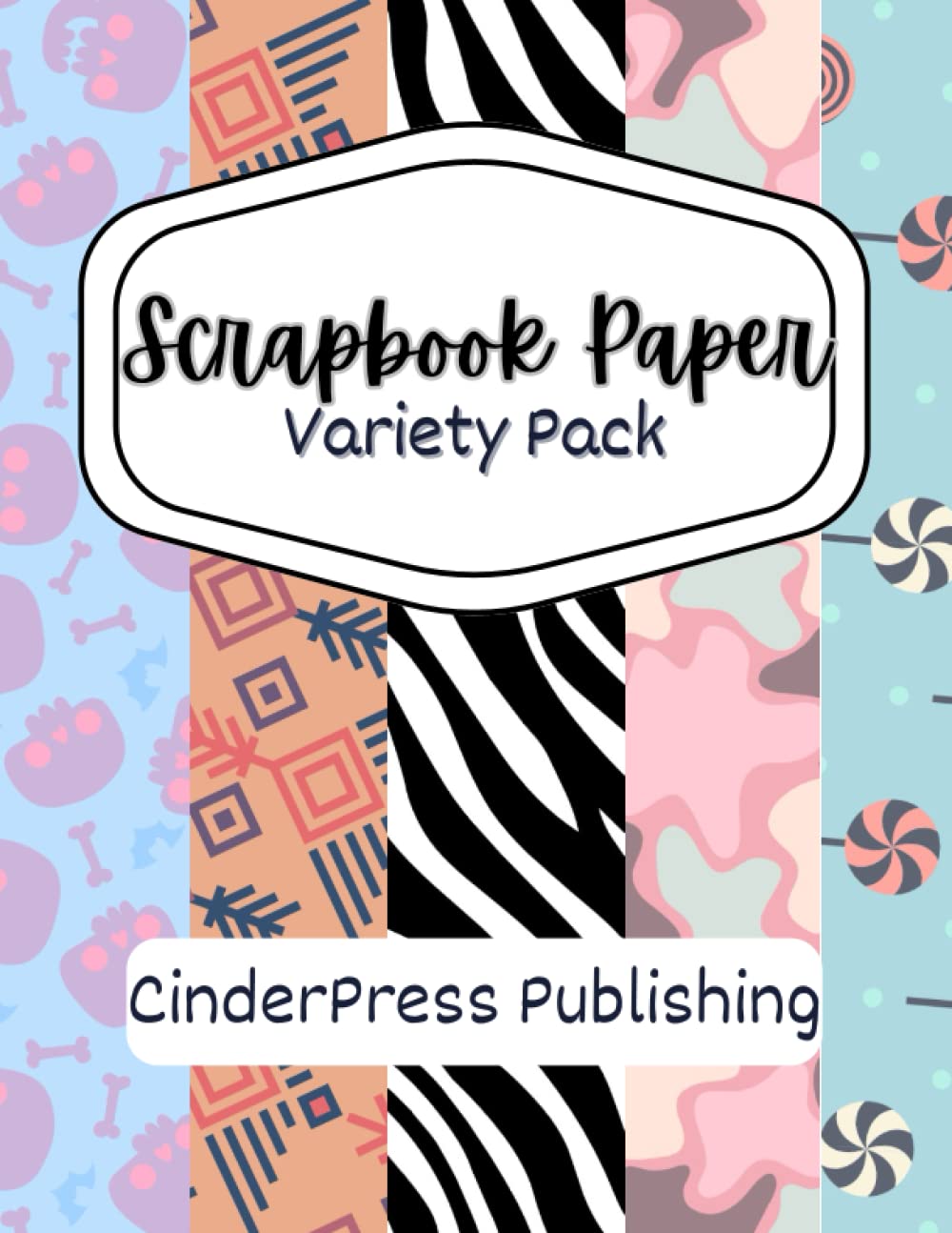 Scrapbook Paper Variety Pack - 8.5 x 11: 50 Pages of Colored Patterns ...